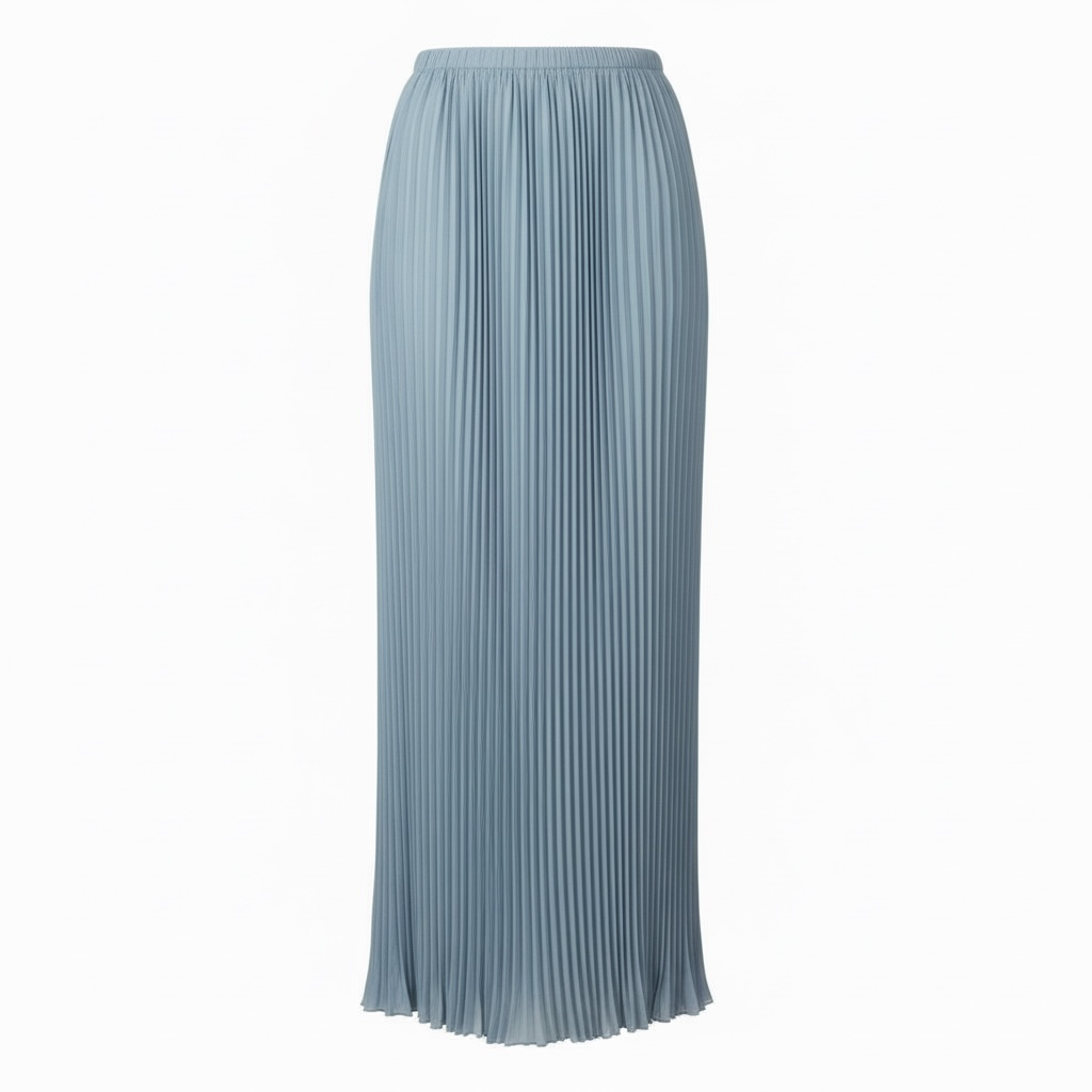 Rue Pleated Skirt- Reversible Coppen Blue/ Burgundy – Baacal